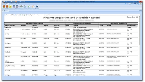 FFL Tools - Simply the Best FFL Management Software